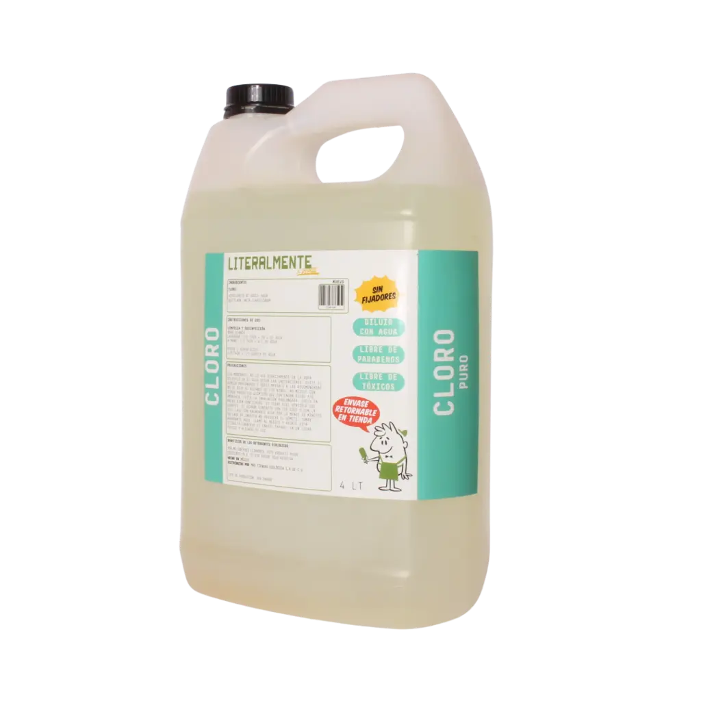 Cloro Biodegradable 4L | Hortú MTY